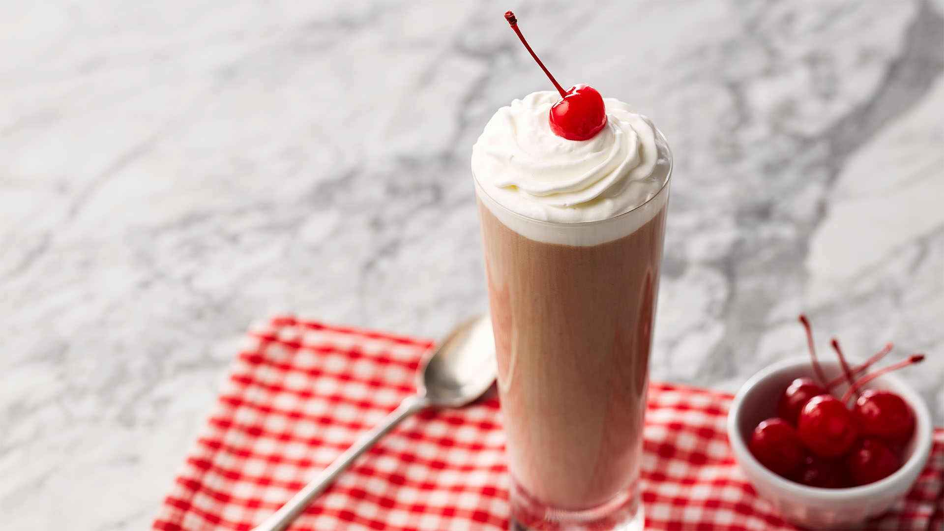 HERSHEY'S Chocolate Cherry Milkshake Recipe | Recipes