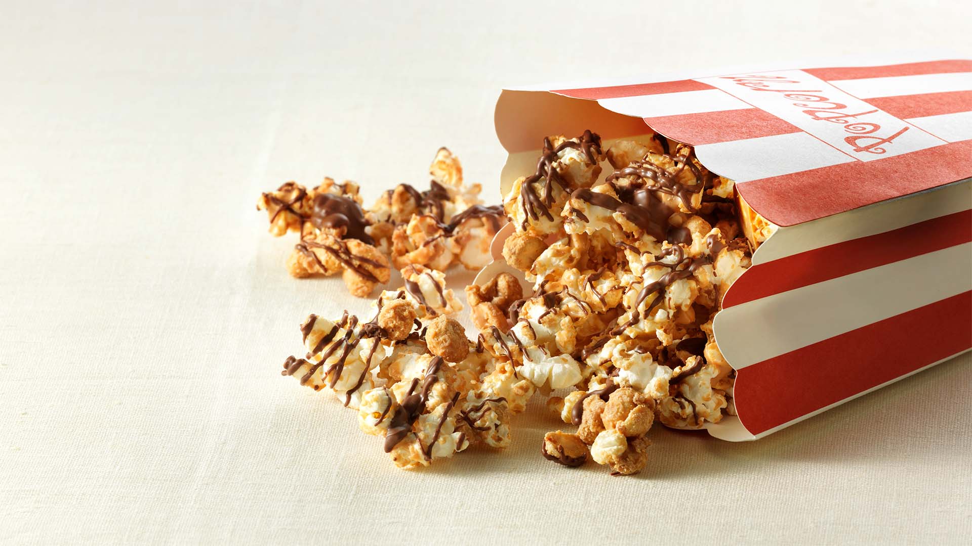 Chocolate Peanut Butter Popcorn Clusters | Recipes