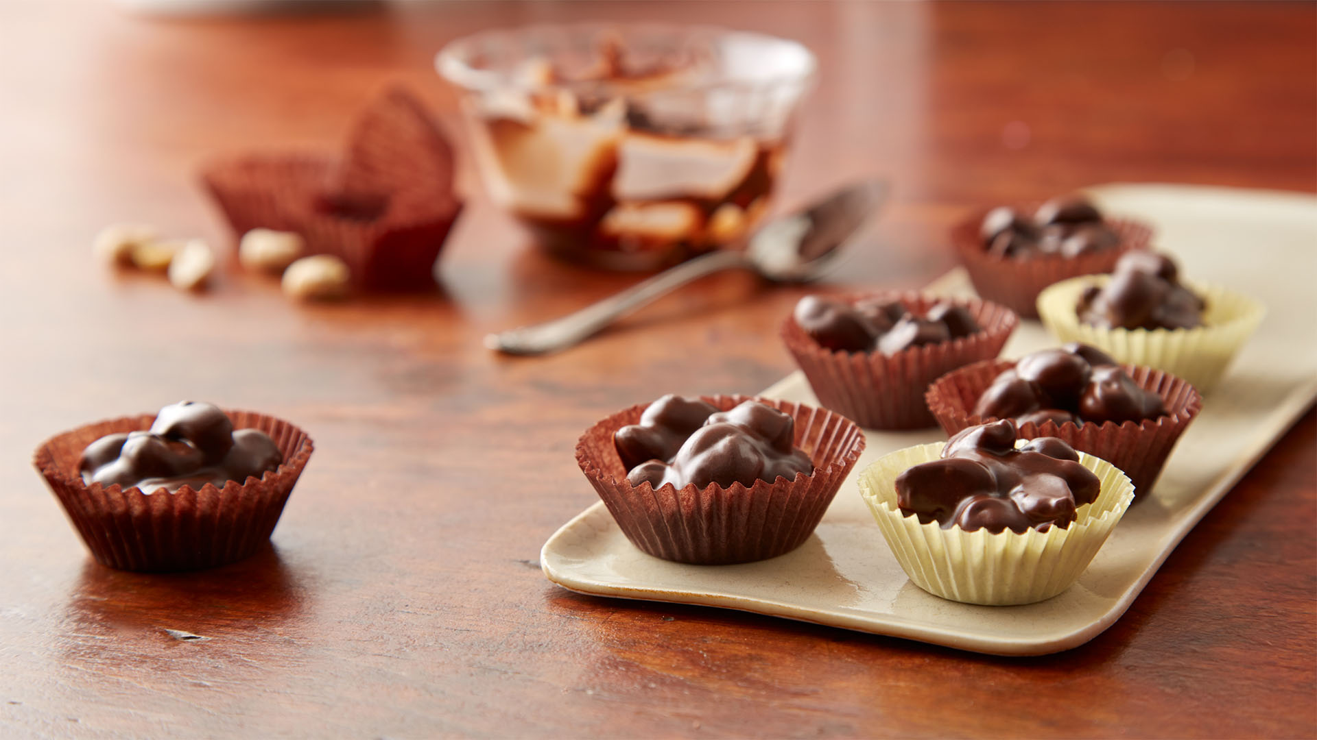 Chocolate Peanut Clusters | Recipes