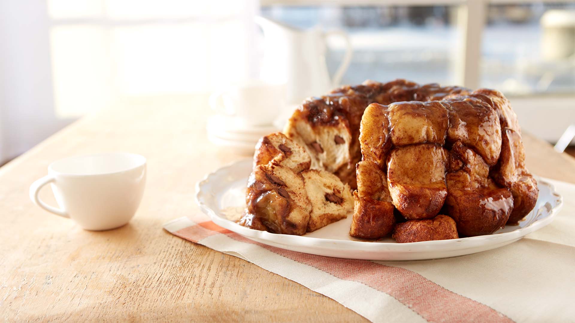 Chocolate Quicky Sticky Bread Recipe | Recipes