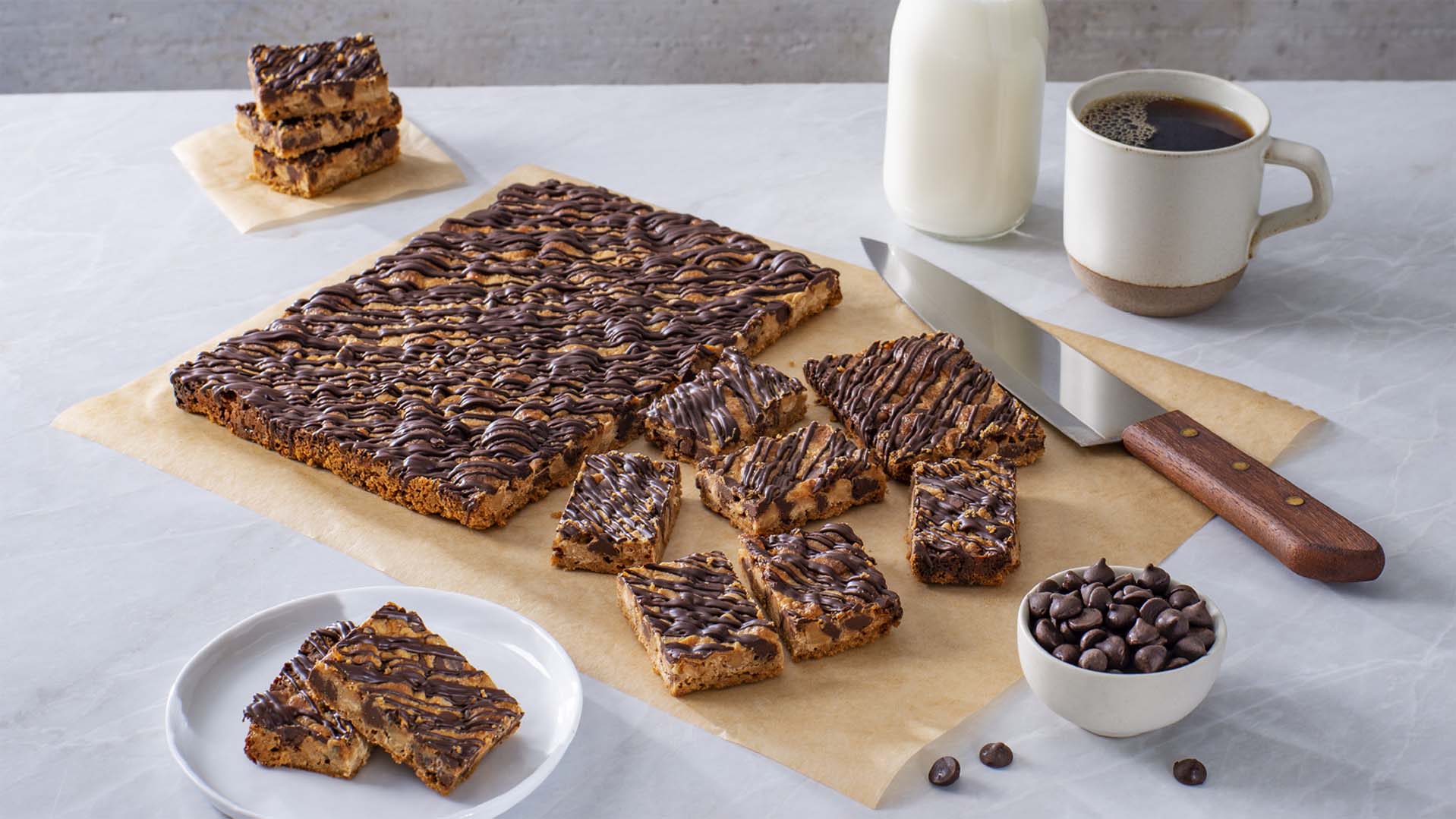 Double Delicious Cookie Bars Recipe | Recipes