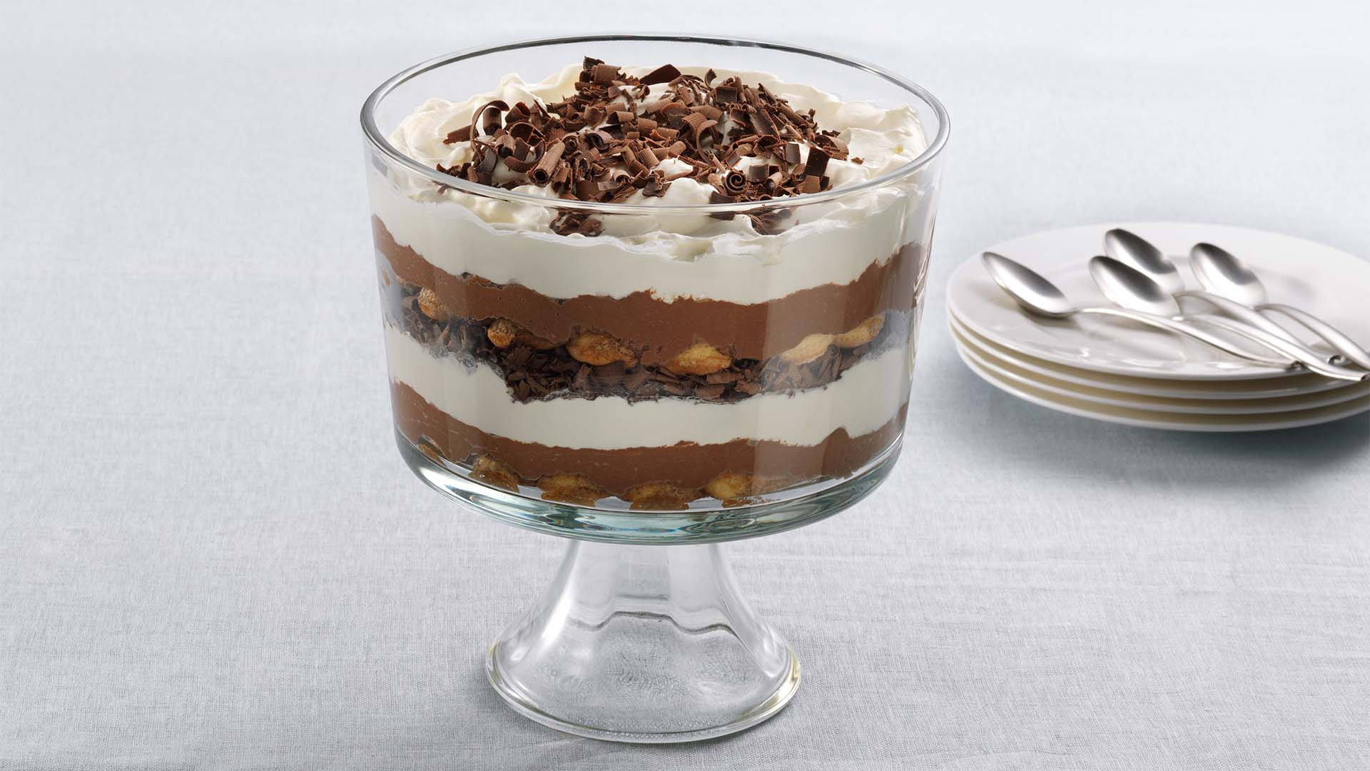 Easy Chocolate Tiramisu Trifle Recipe | Recipes