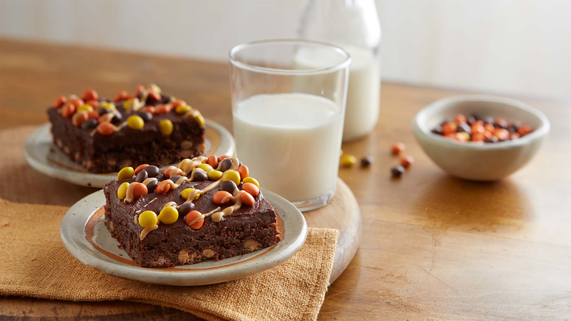 HERSHEY'S CHIPITS Confetti Brownies Recipe | Recipes
