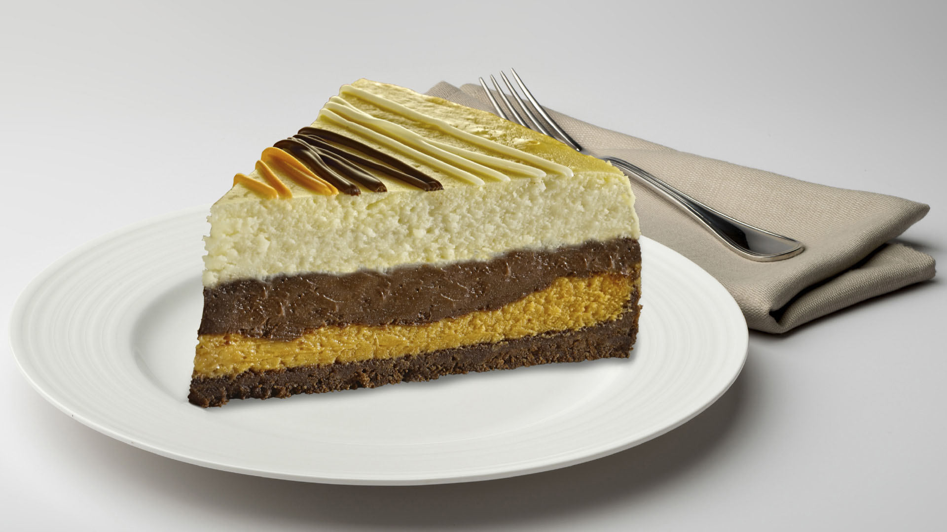 Triple Layer Cheesecake Recipe | Recipes